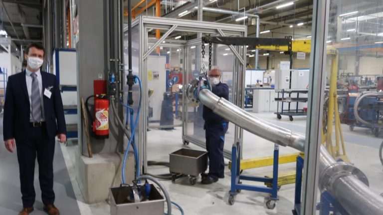 The hoses from CoreDux® are sent into space | Coredux